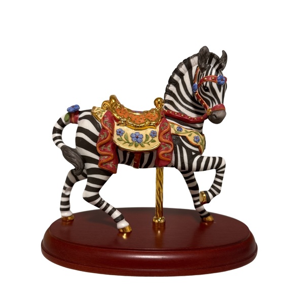 Lenox | Accents | Vintage Limited Edition Lenox Zebra Carousel | Poshmark